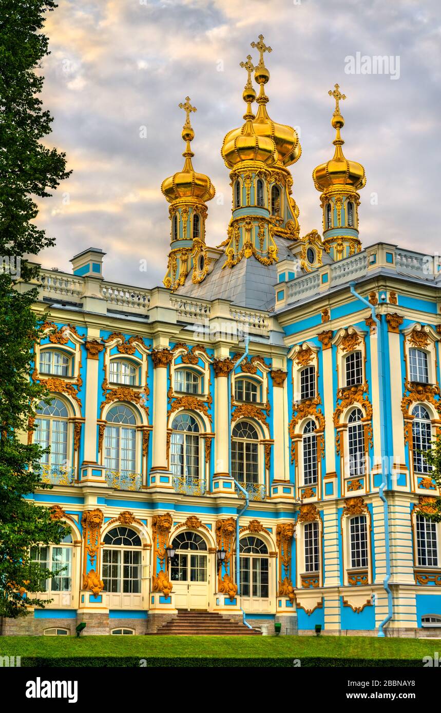 Chapel of catherine palace hi-res stock photography and images - Alamy