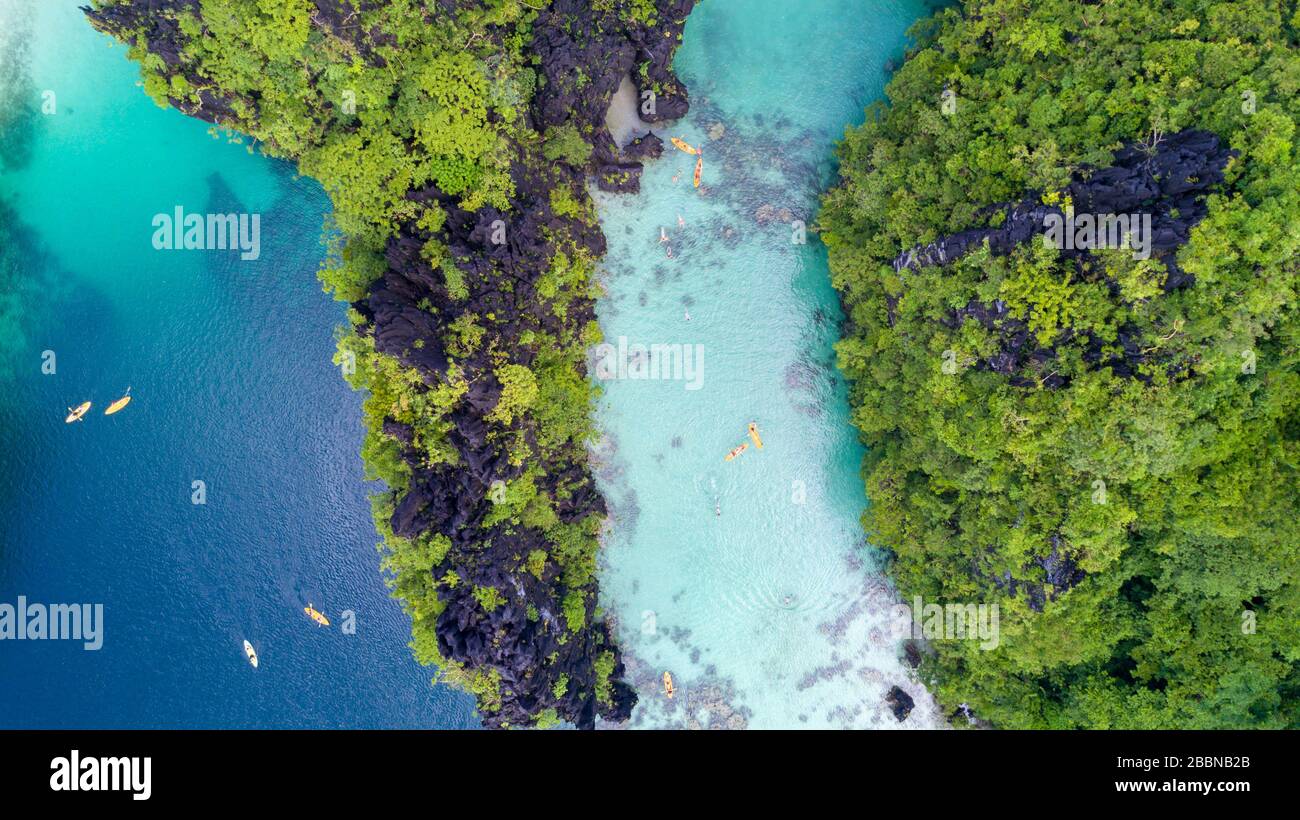 Philippines palawan coron island coron hi-res stock photography and ...