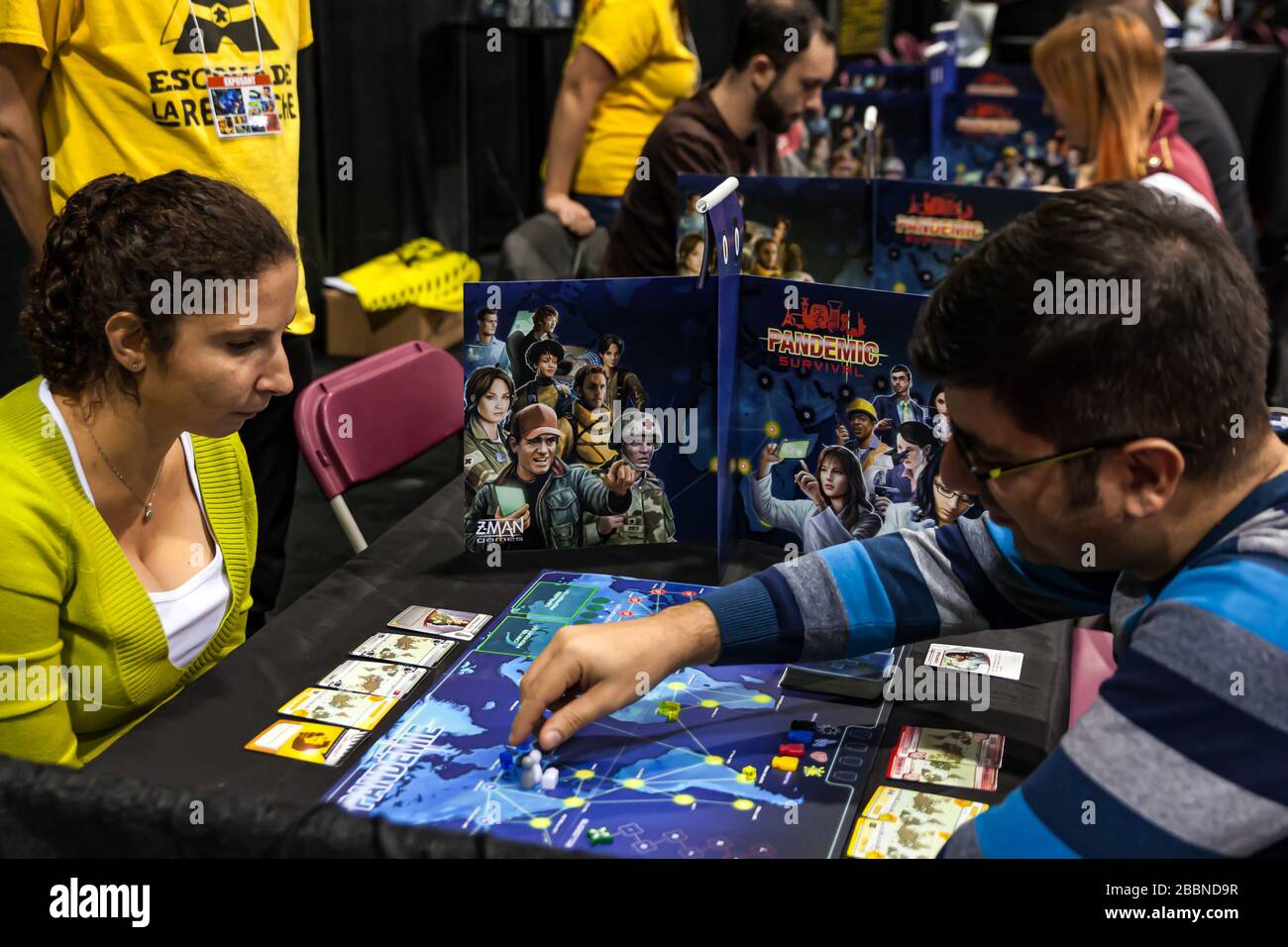 “Pandemic” tournament at the game and toy fair of Quebec City - La ...