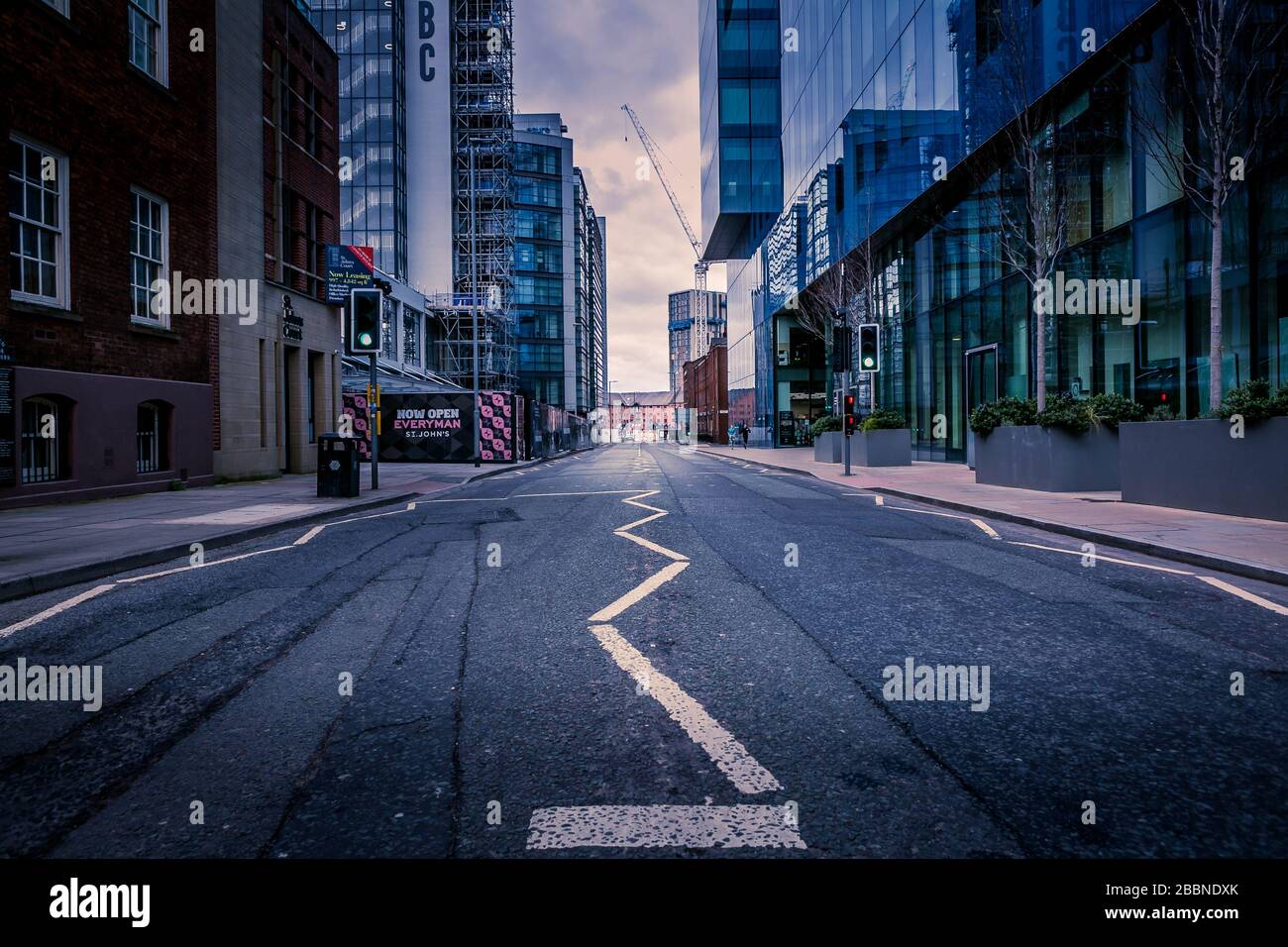 Public spaces manchester hi-res stock photography and images - Alamy