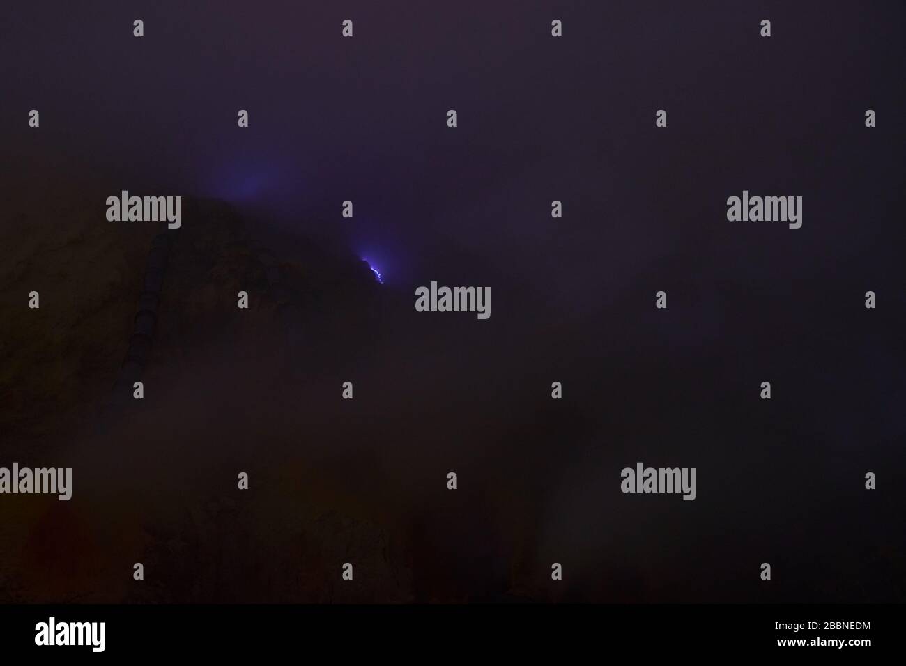 Mount Ijen Volcano in East Java Indonesia Stock Photo - Alamy