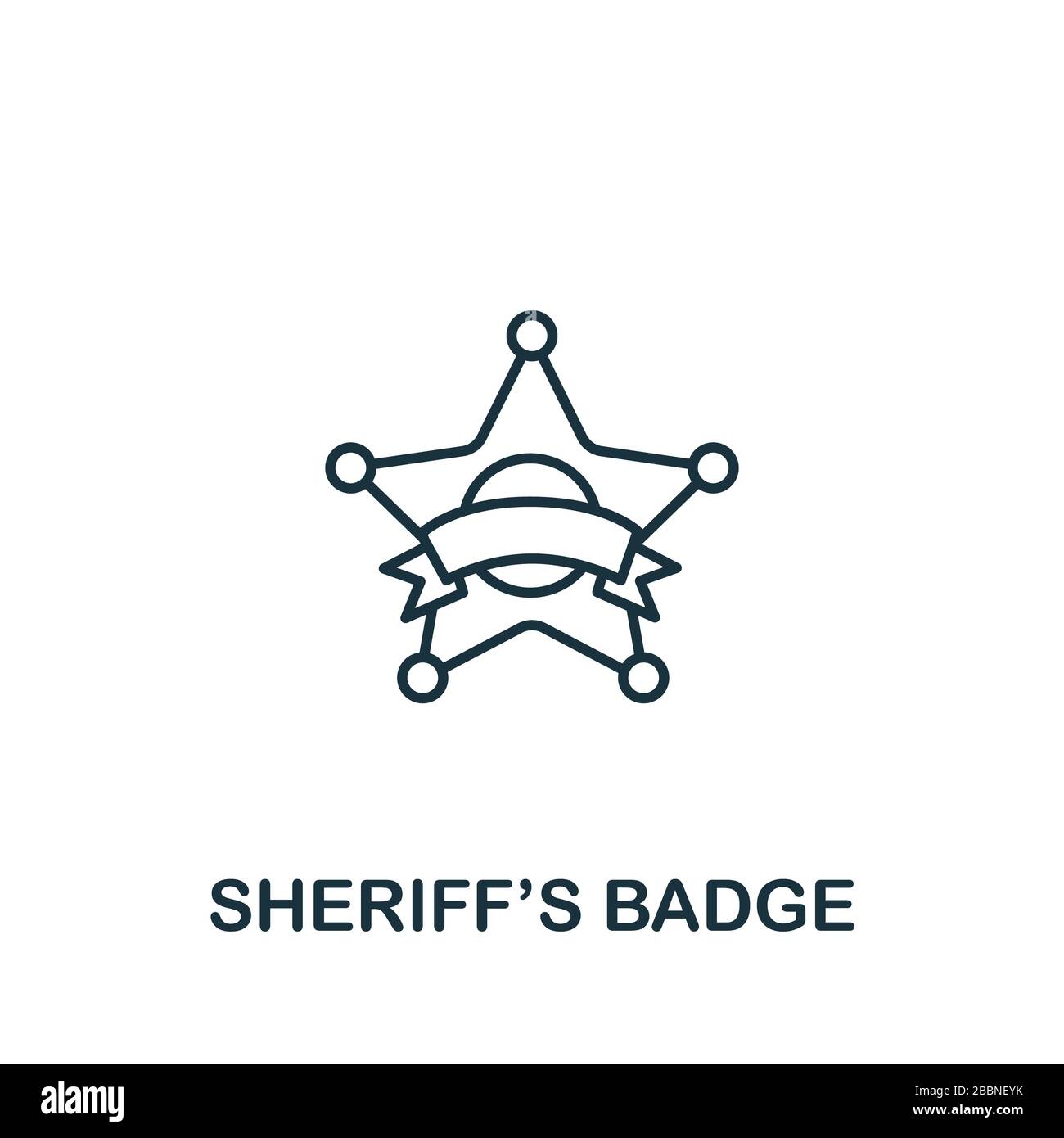 Sheriff Badge Template