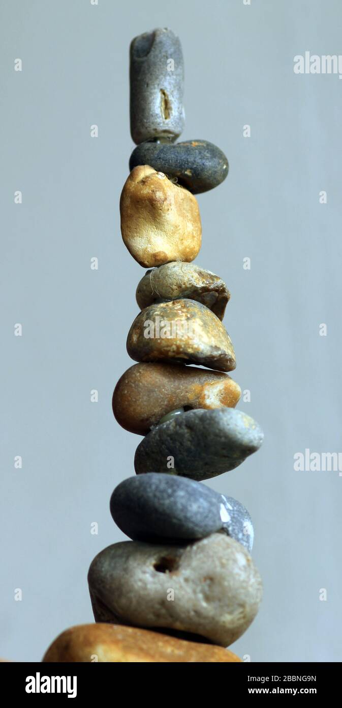Pebble pebbles sculpture hi-res stock photography and images - Alamy