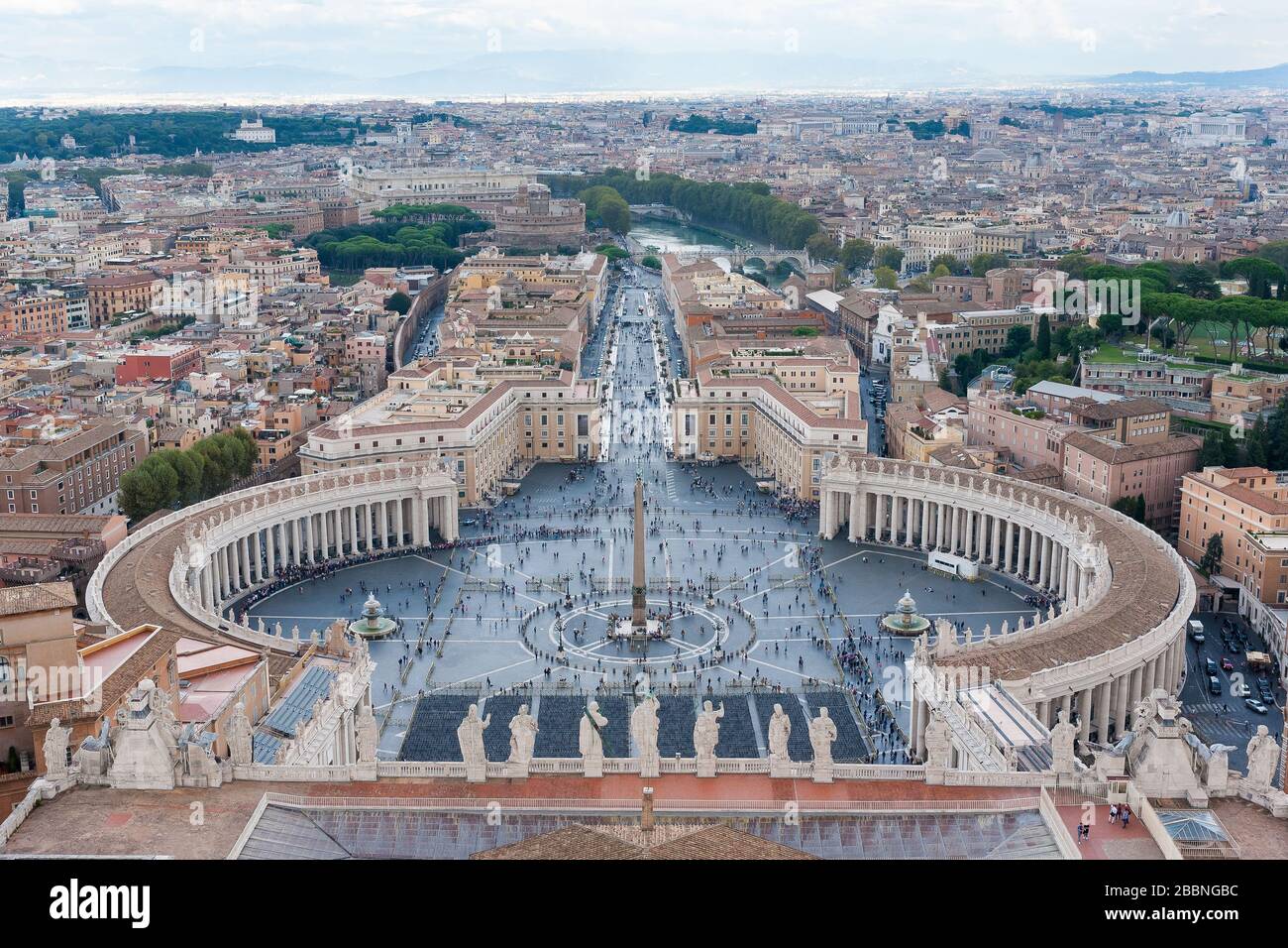Vatican City State - October 08, 2018 : Aerial View of St. Peter's ...