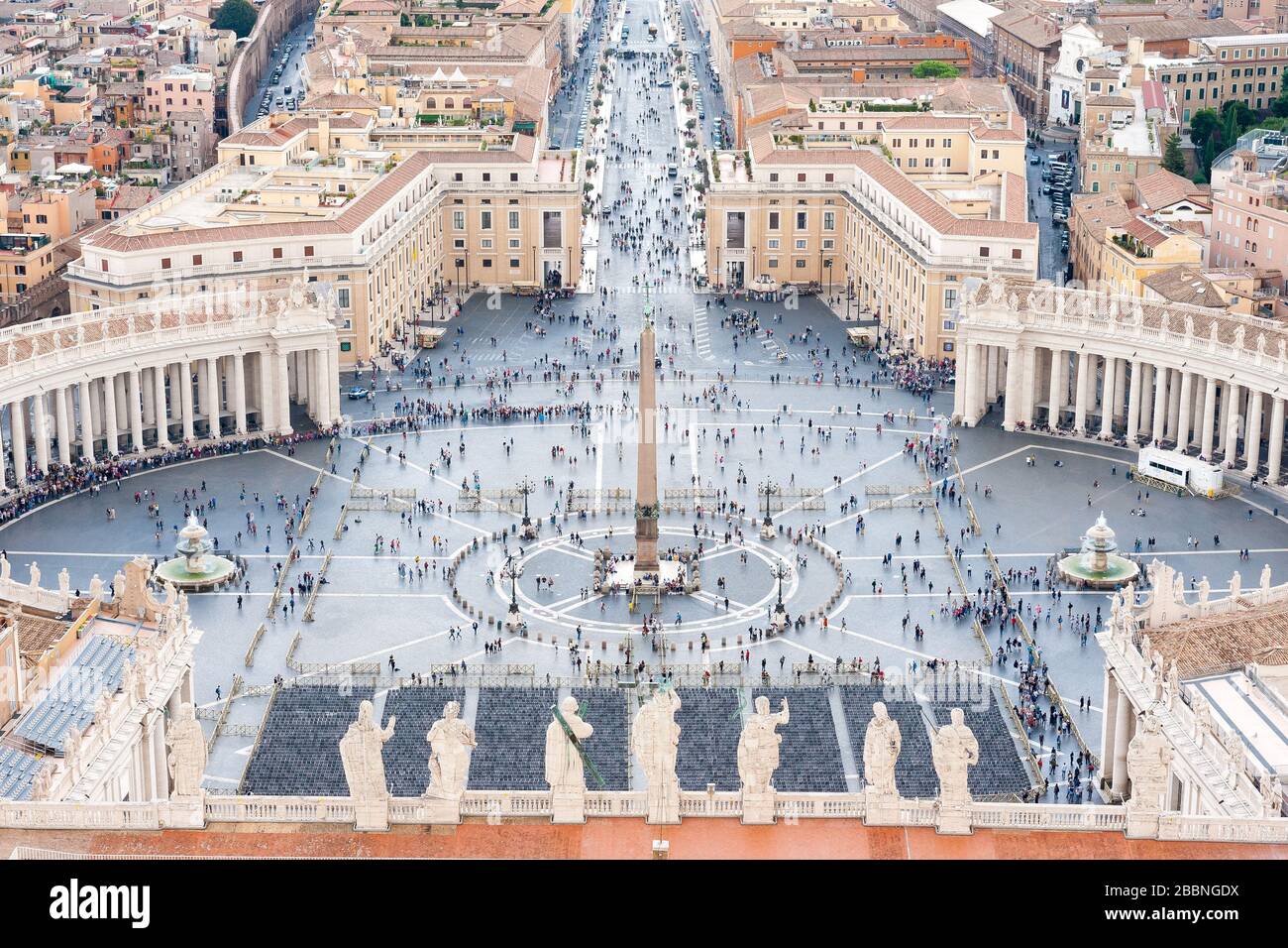 Vatican City State - October 08, 2018 : Aerial View of St. Peter's ...