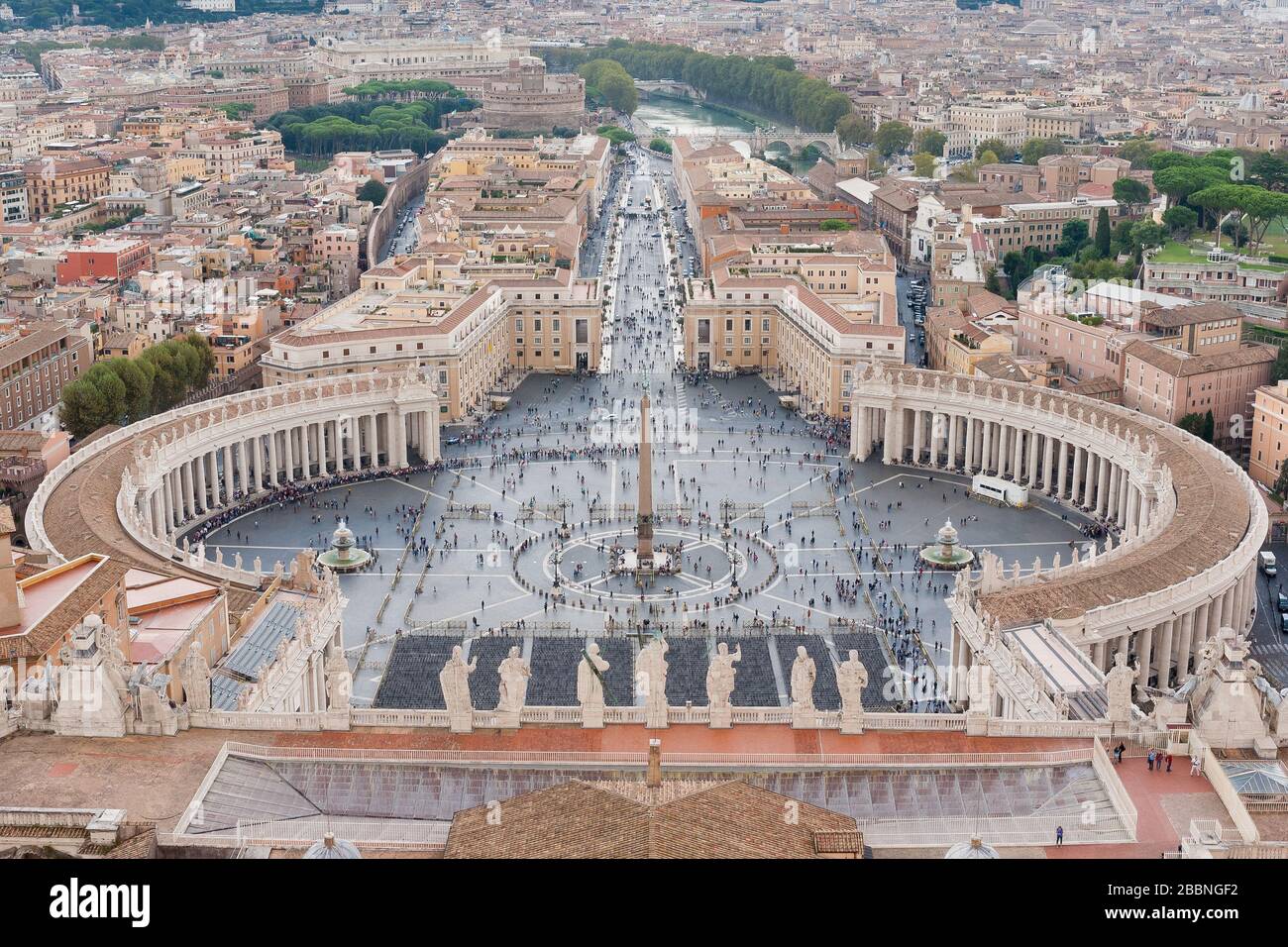 Vatican City State - October 08, 2018 : Aerial View of St. Peter's ...