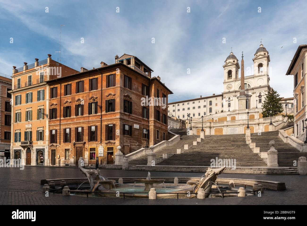 Piazza di Spagna square, Spanish Steps, Rome, Lazio, Italy, Europe ...