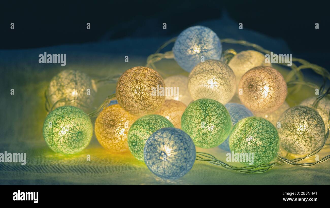 Decorative LED lights for party, Christmas xmas, Happy new year ...