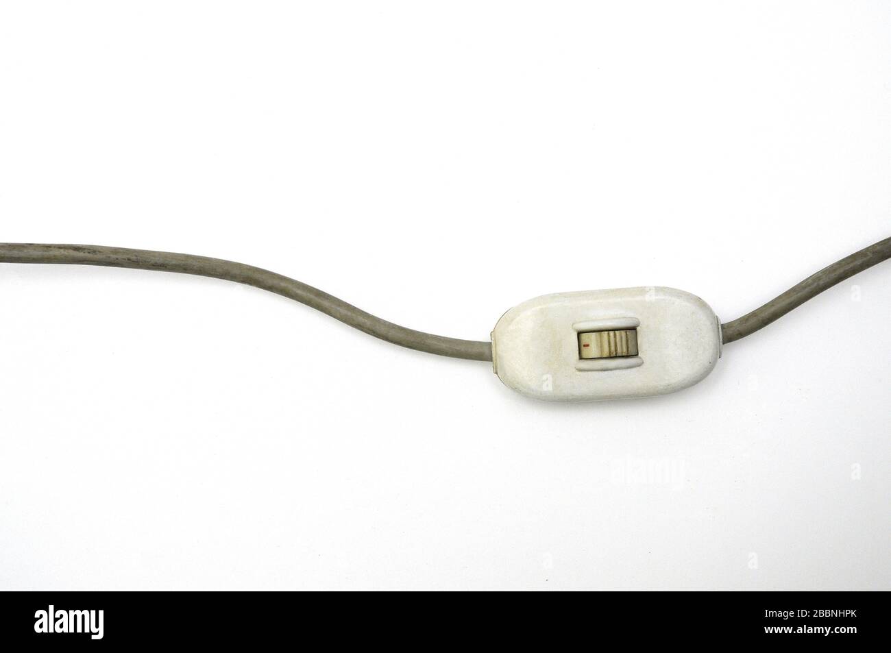 cable with switch and vintage plug Stock Photo - Alamy