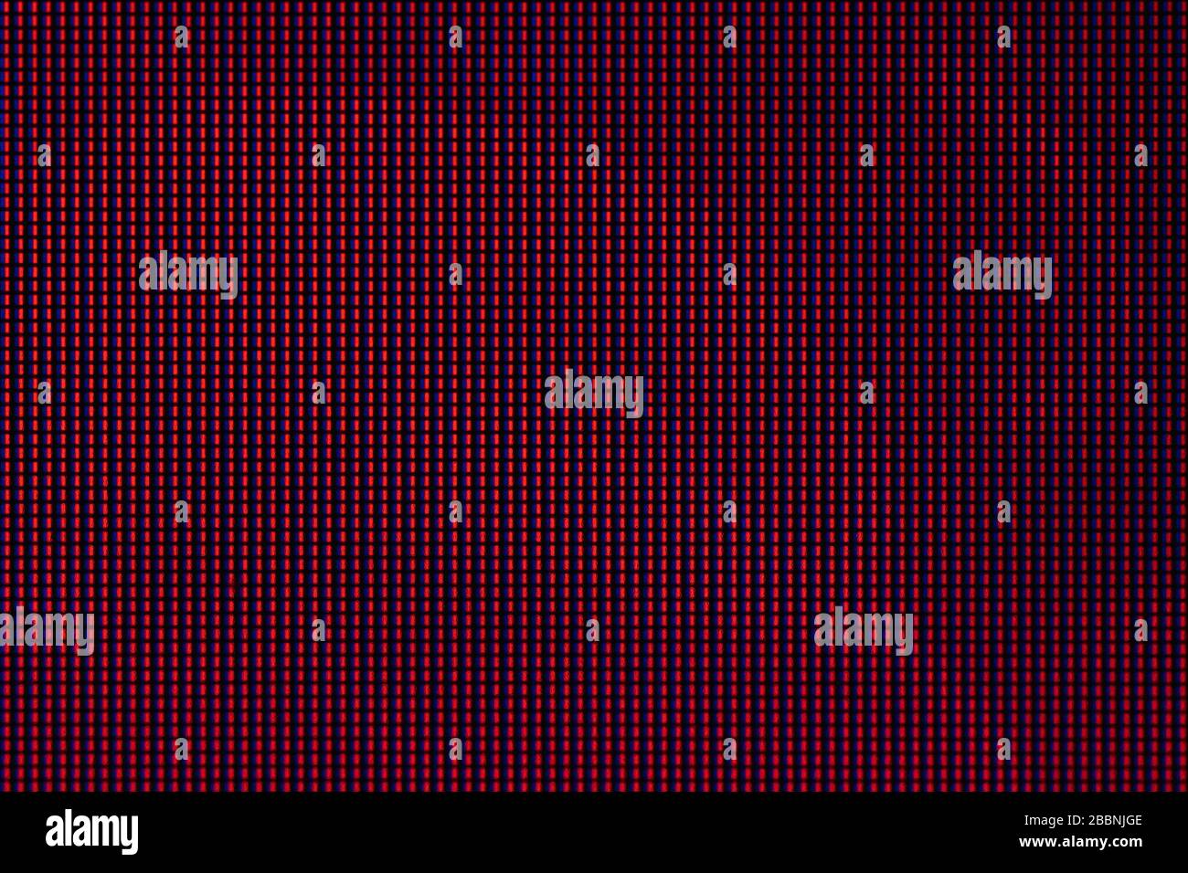 LED lights from LED computer monitor screen display panel for graphic ...