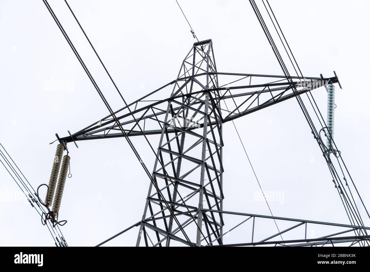 Metal pylons hi-res stock photography and images - Alamy