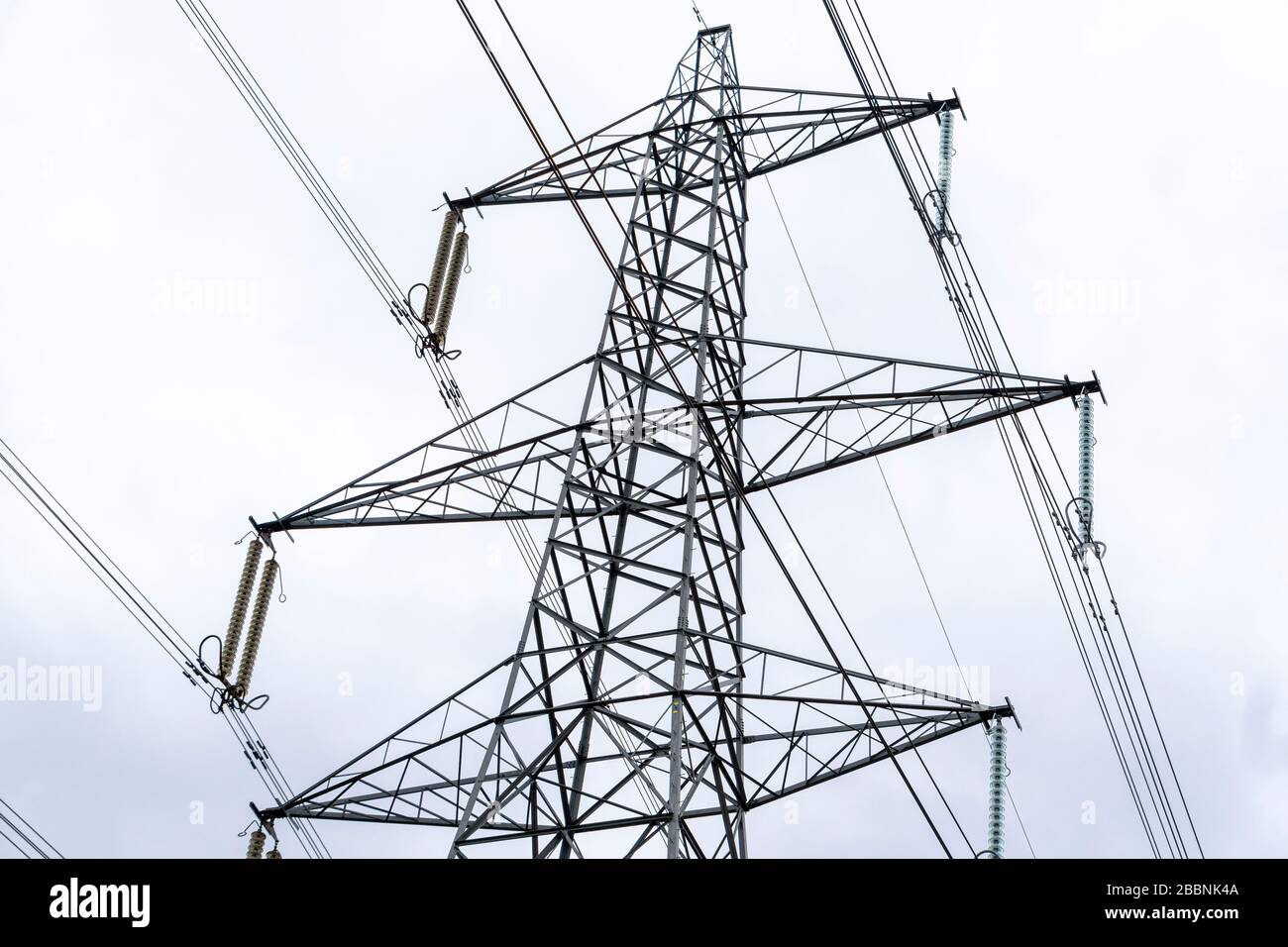Steel pylons hi-res stock photography and images - Alamy