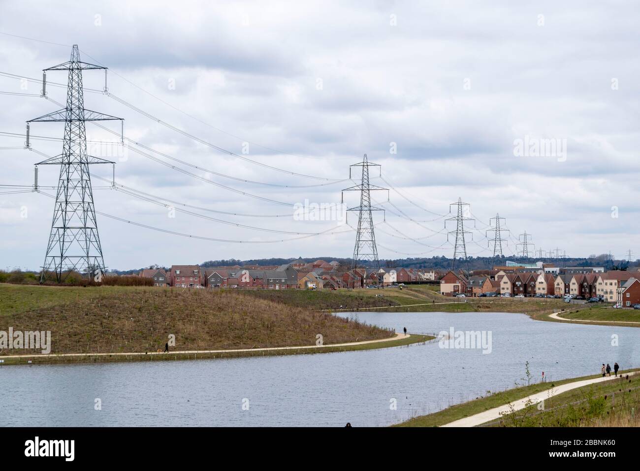 Steel pylons hi-res stock photography and images - Alamy