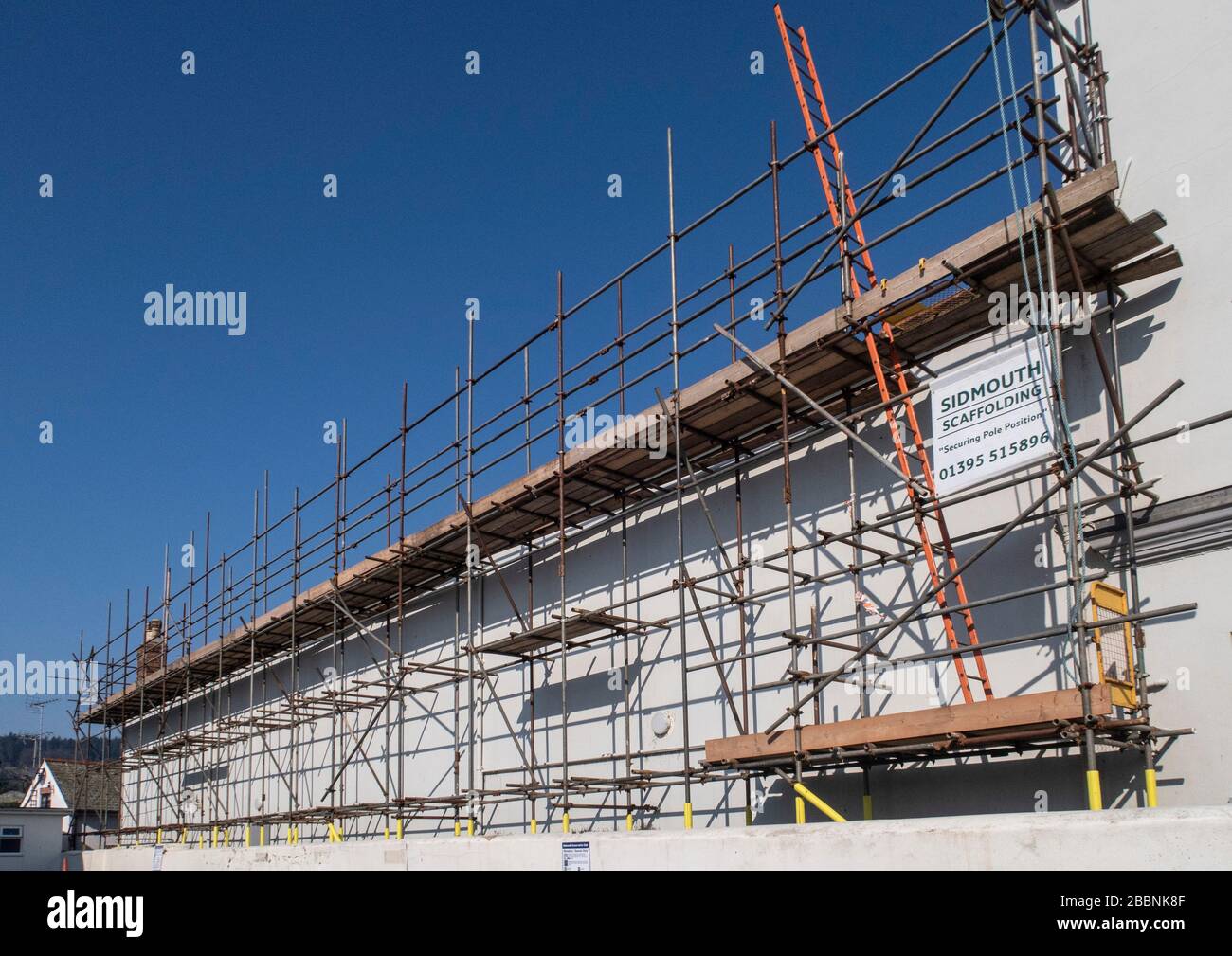 Scaffolding ladder hi-res stock photography and images - Alamy