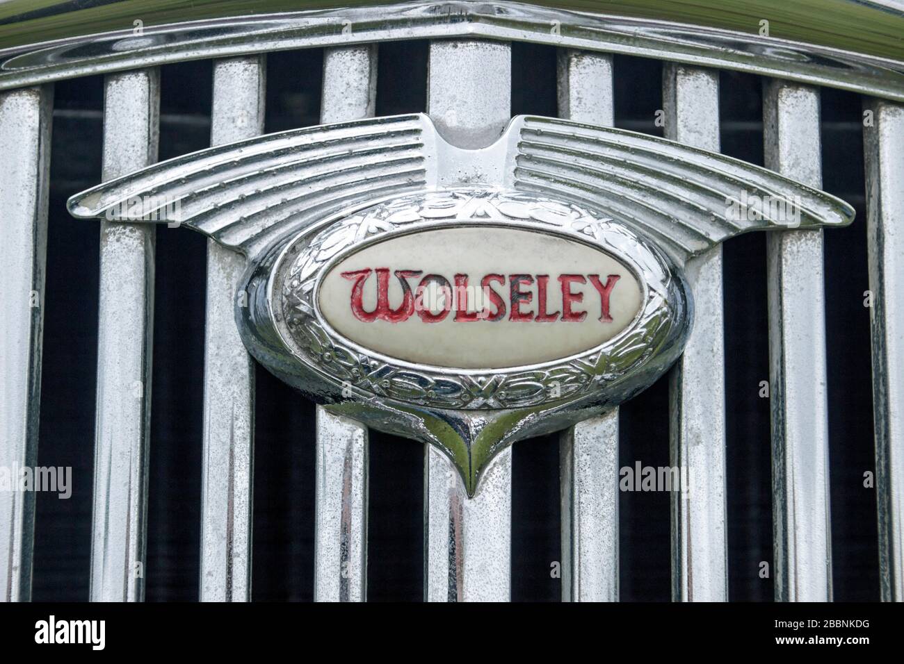 Wolseley Car badge Stock Photo - Alamy