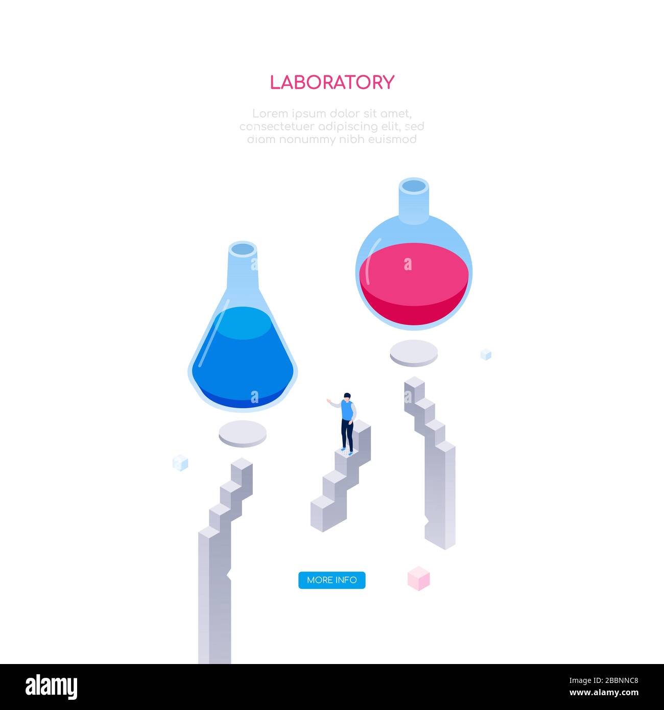 Isometric scientific laboratory background Cut Out Stock Images ...