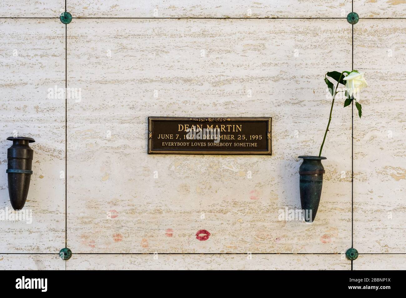 Dean Martin’s final resting place Stock Photo - Alamy