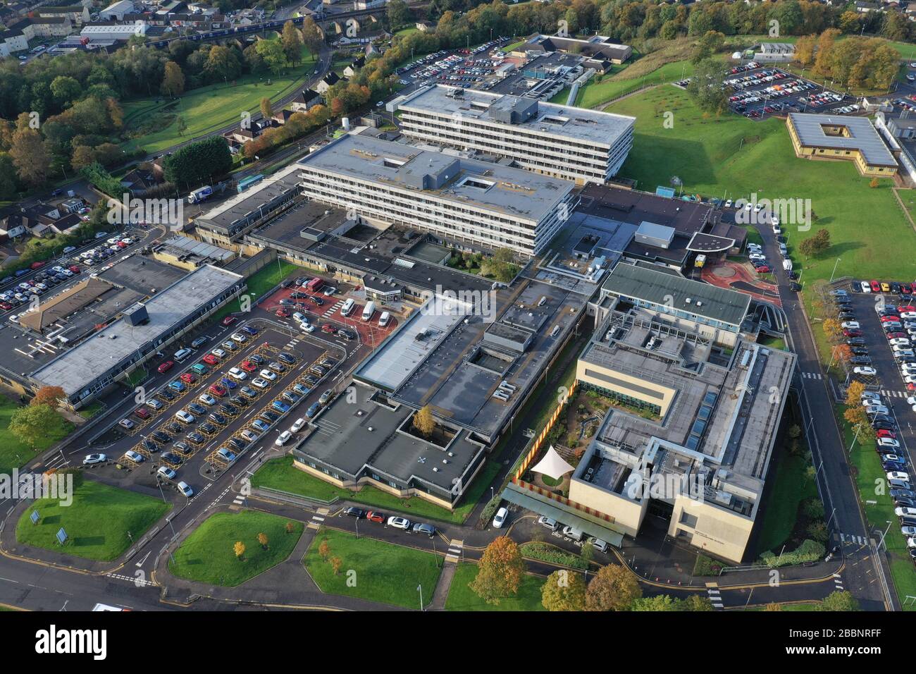 Monklands district general hospital hi-res stock photography and images ...
