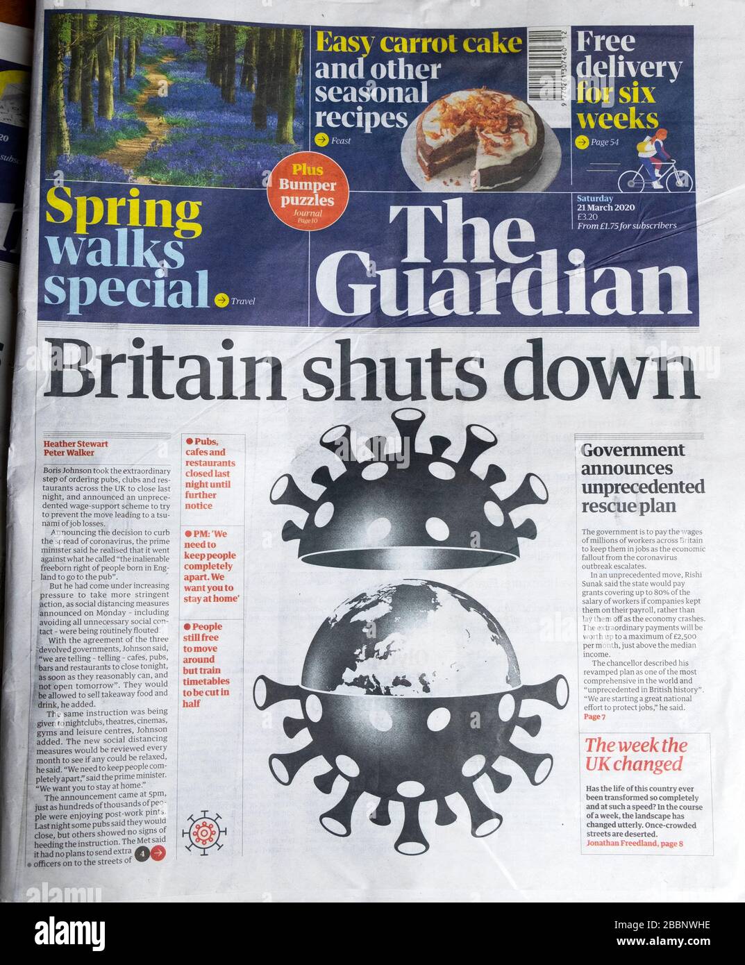 The Guardian Newspaper Illustration High Resolution Stock Photography ...