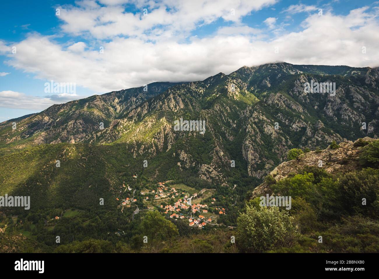 landscape of south of france Stock Photo - Alamy