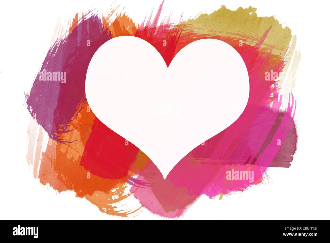 Empty heart Cut Out Stock Images & Pictures - Alamy