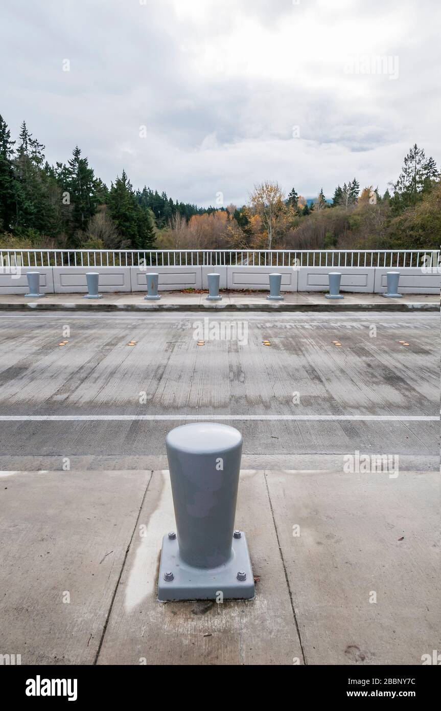 Safety concrete bollards hi-res stock photography and images - Alamy