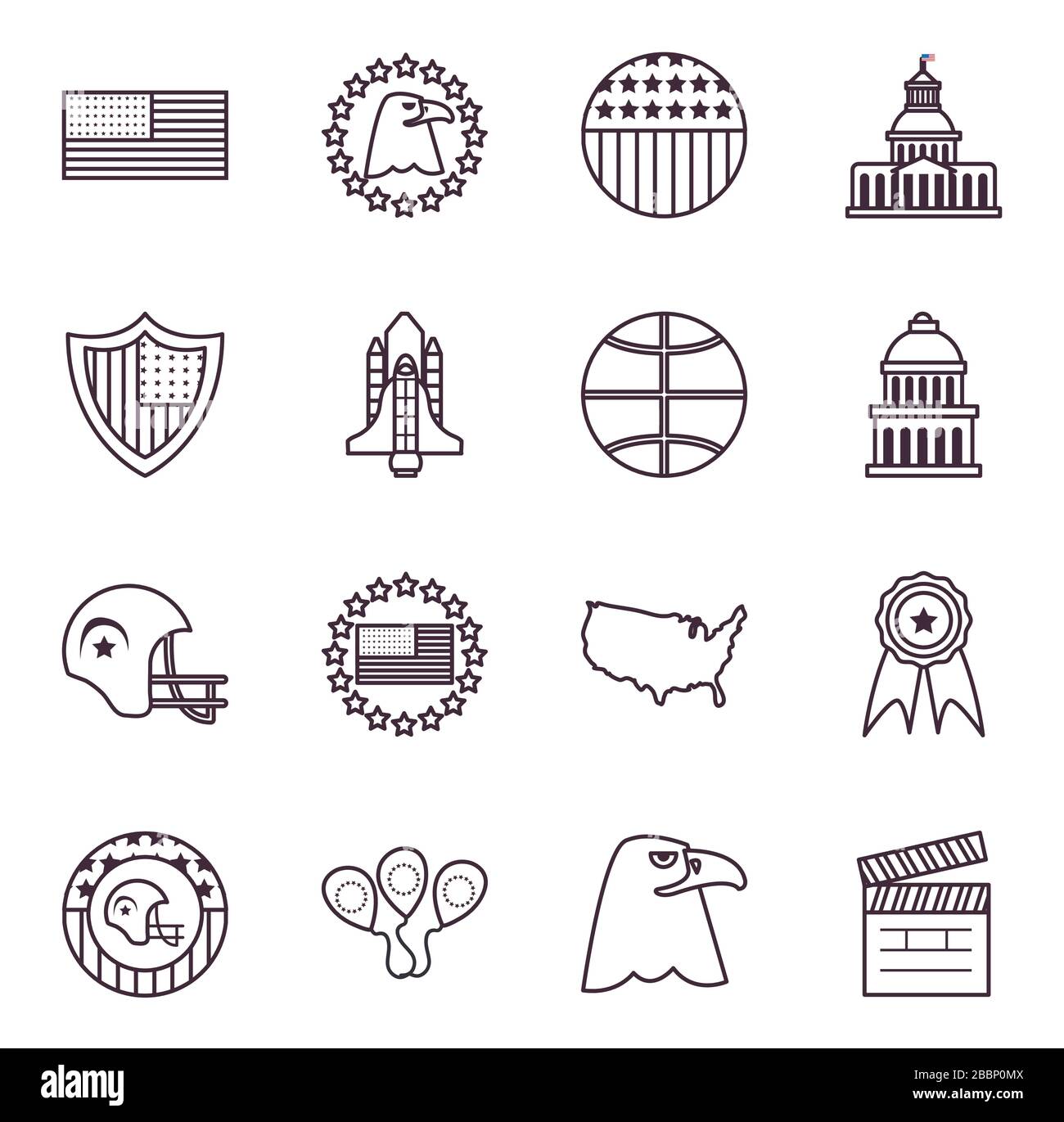 Us clapboard Stock Vector Images - Alamy