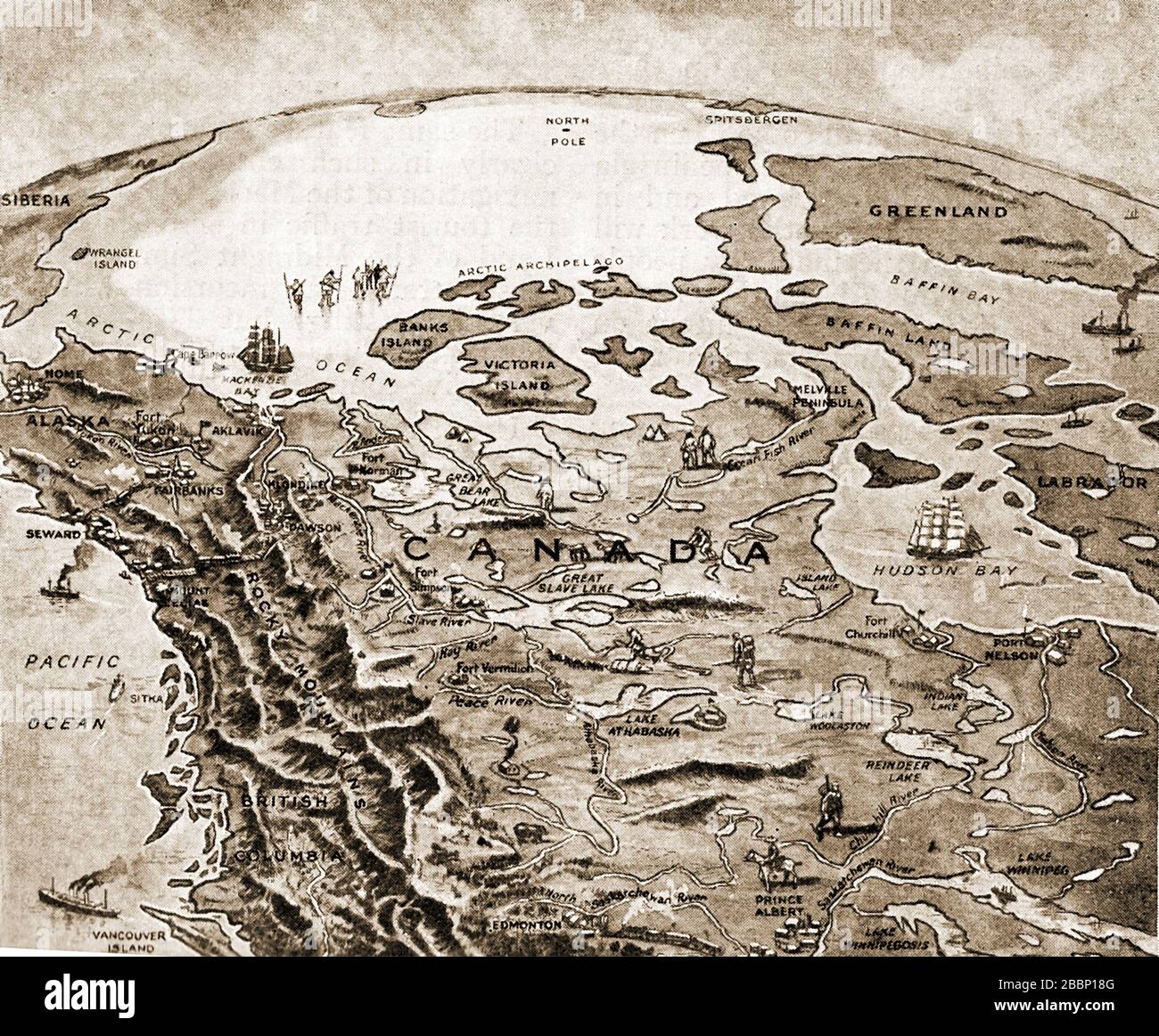 Fort saskatchewan map hi-res stock photography and images - Alamy