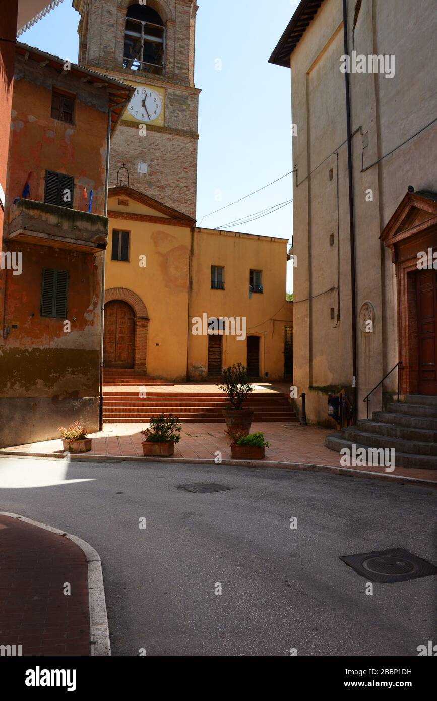 San Bartolomeo church, Torgiano is a village located about 10 km ...