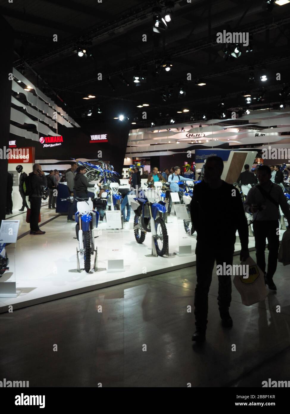 Yamaha, EICMA international motorcycle show, Fiera Milano, Rho, Milano ...