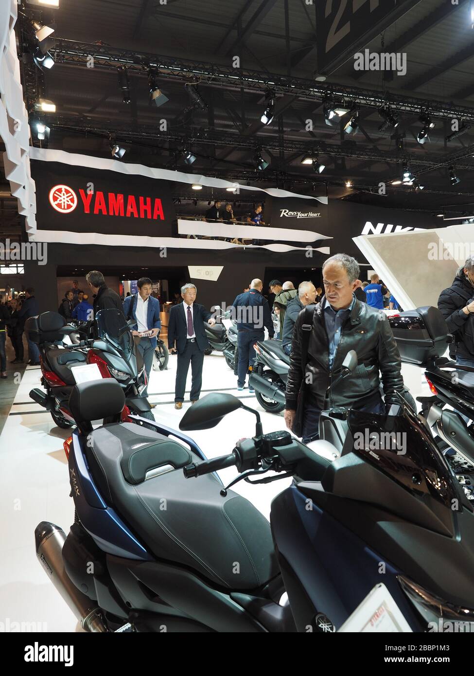 Yamaha, EICMA international motorcycle show, Fiera Milano, Rho, Milano ...