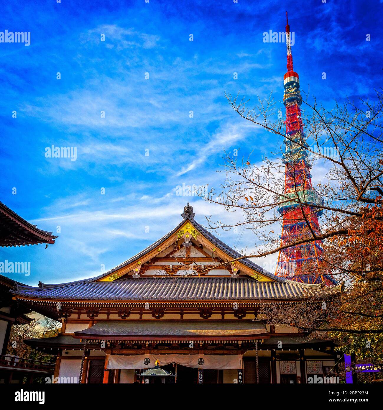 Zojoji temple hi-res stock photography and images - Alamy