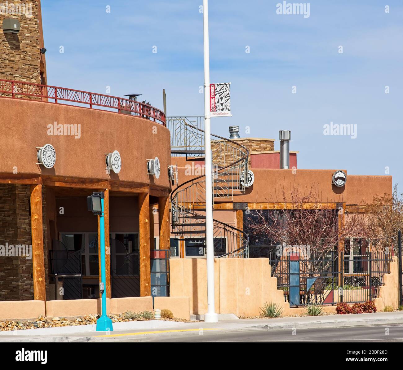 Native Peoples' Cultural Center, Albuquerque, New Mexico, on North ...