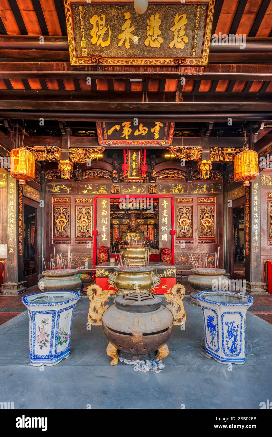 Cheng Hoon Teng temple, Malacca City, Malaysia Stock Photo - Alamy
