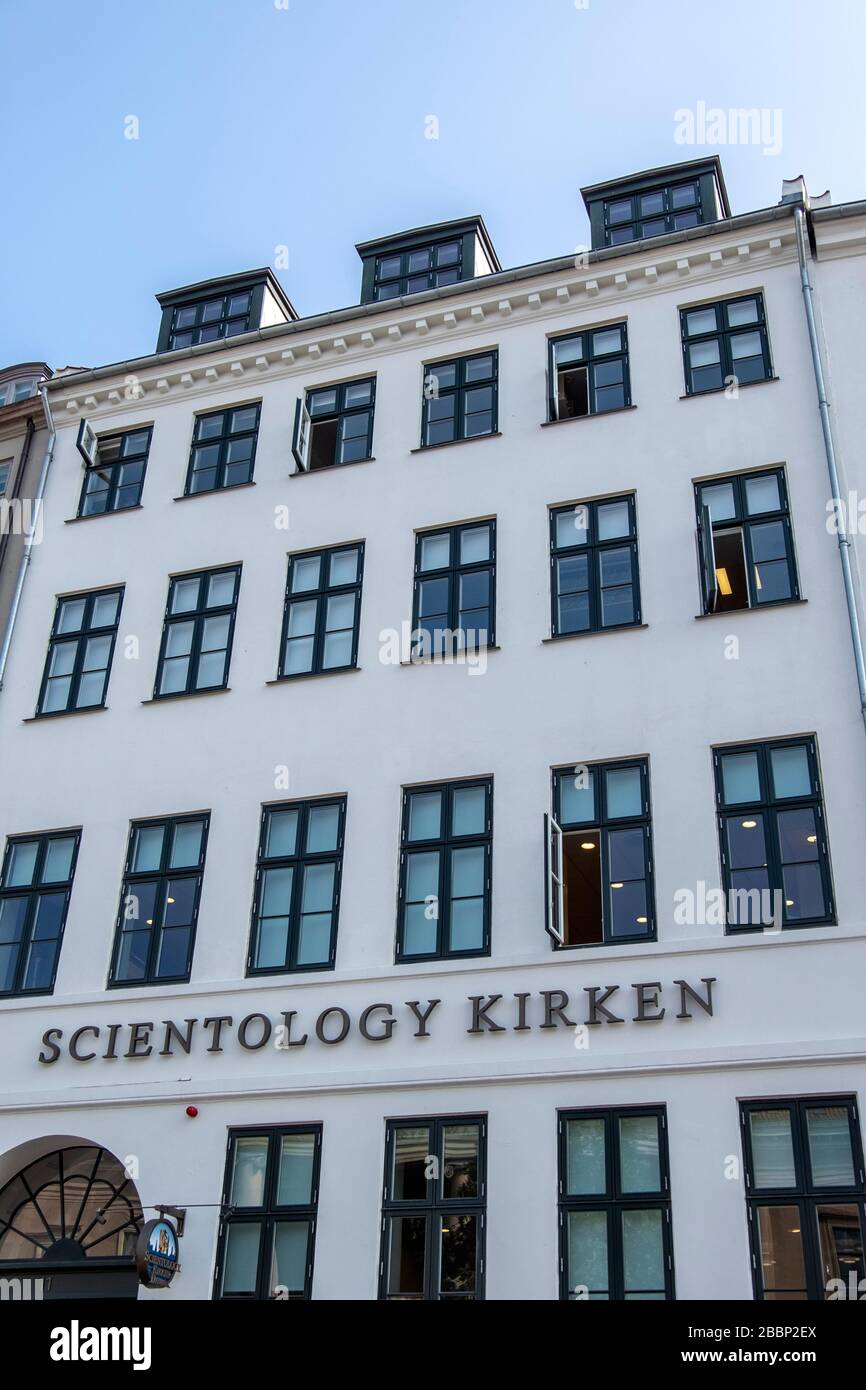 Church of Scientology building in Copenhagen, Denmark, Europe Stock ...
