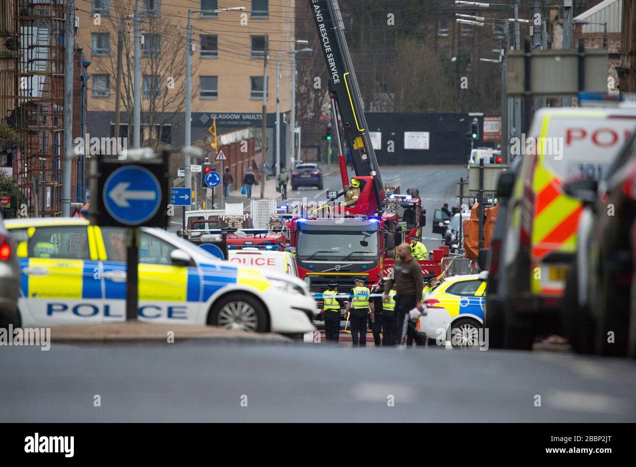 Attending a blaze hi-res stock photography and images - Alamy