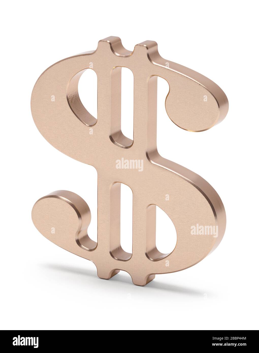 Gold Money Symbol Isolated on White Background Stock Photo - Alamy