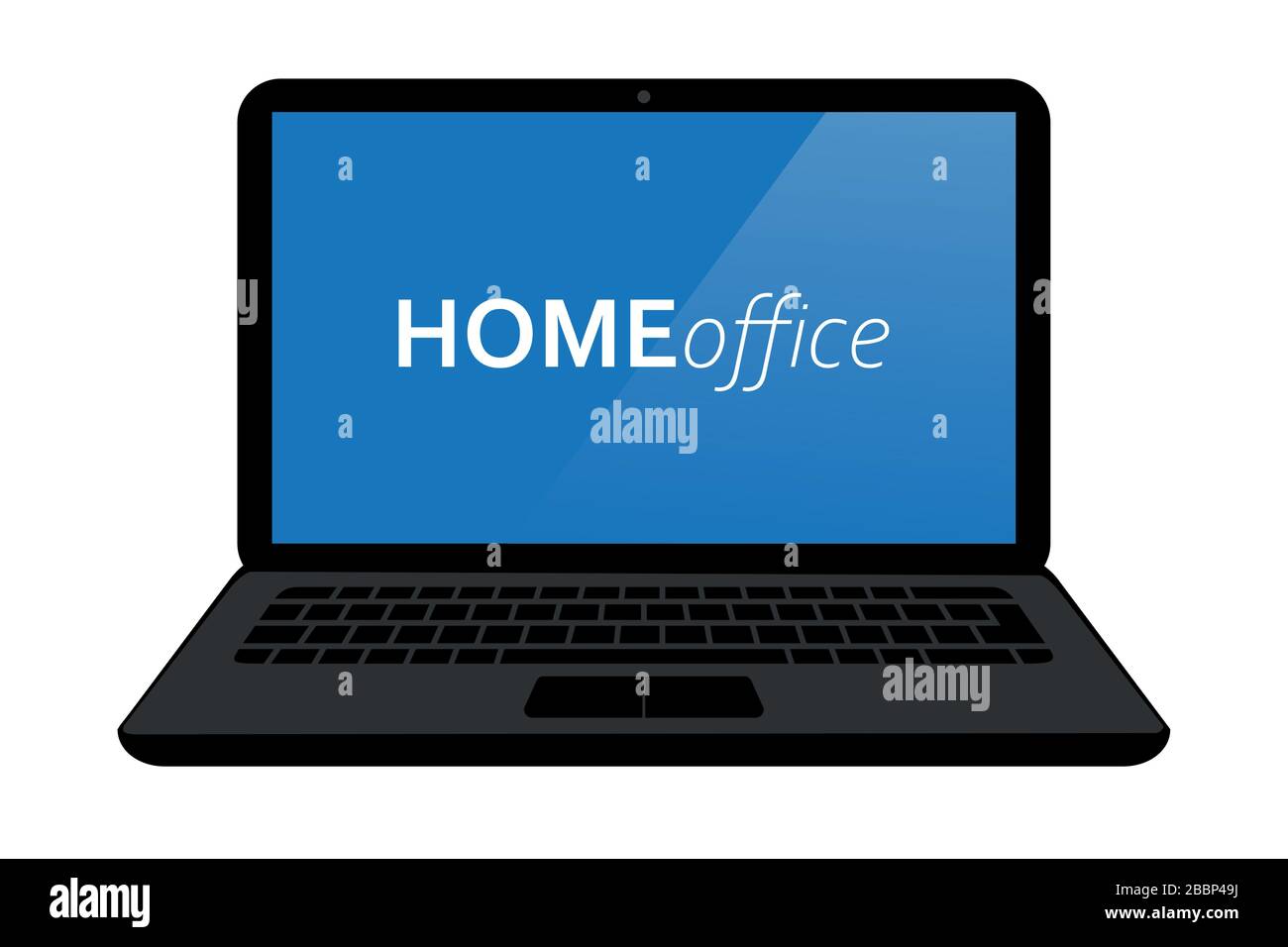 Office creative laptop Cut Out Stock Images & Pictures - Alamy