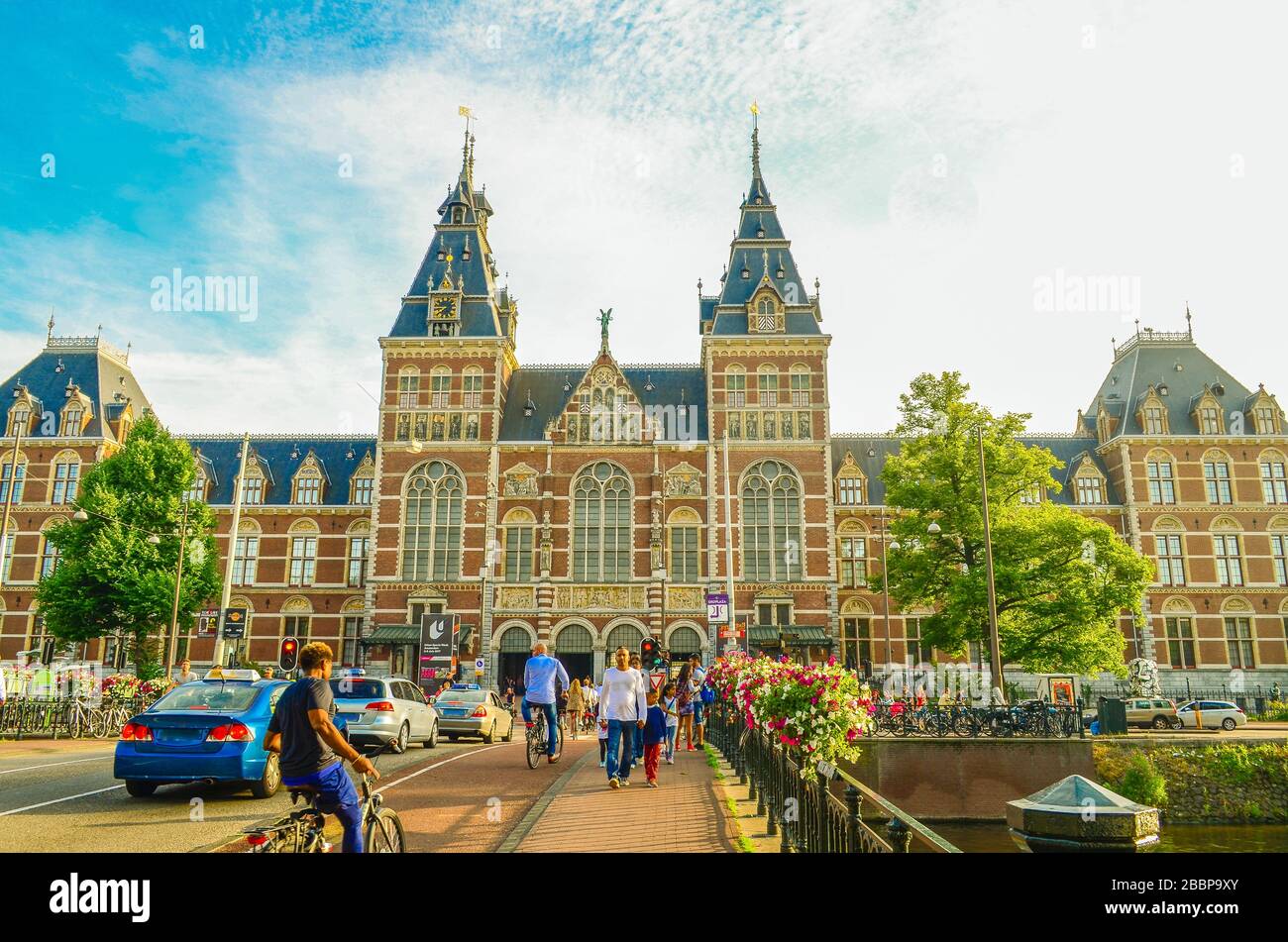 The Rijksmuseum - Dutch national museum in Amsterdam, Nethelands ...