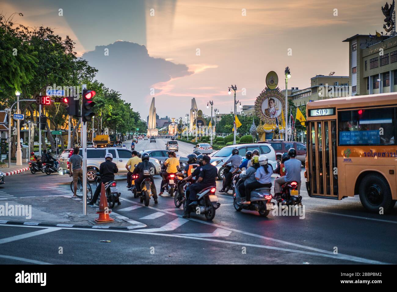 Street scene, Bangkok, Thailand, Asia Stock Photo - Alamy