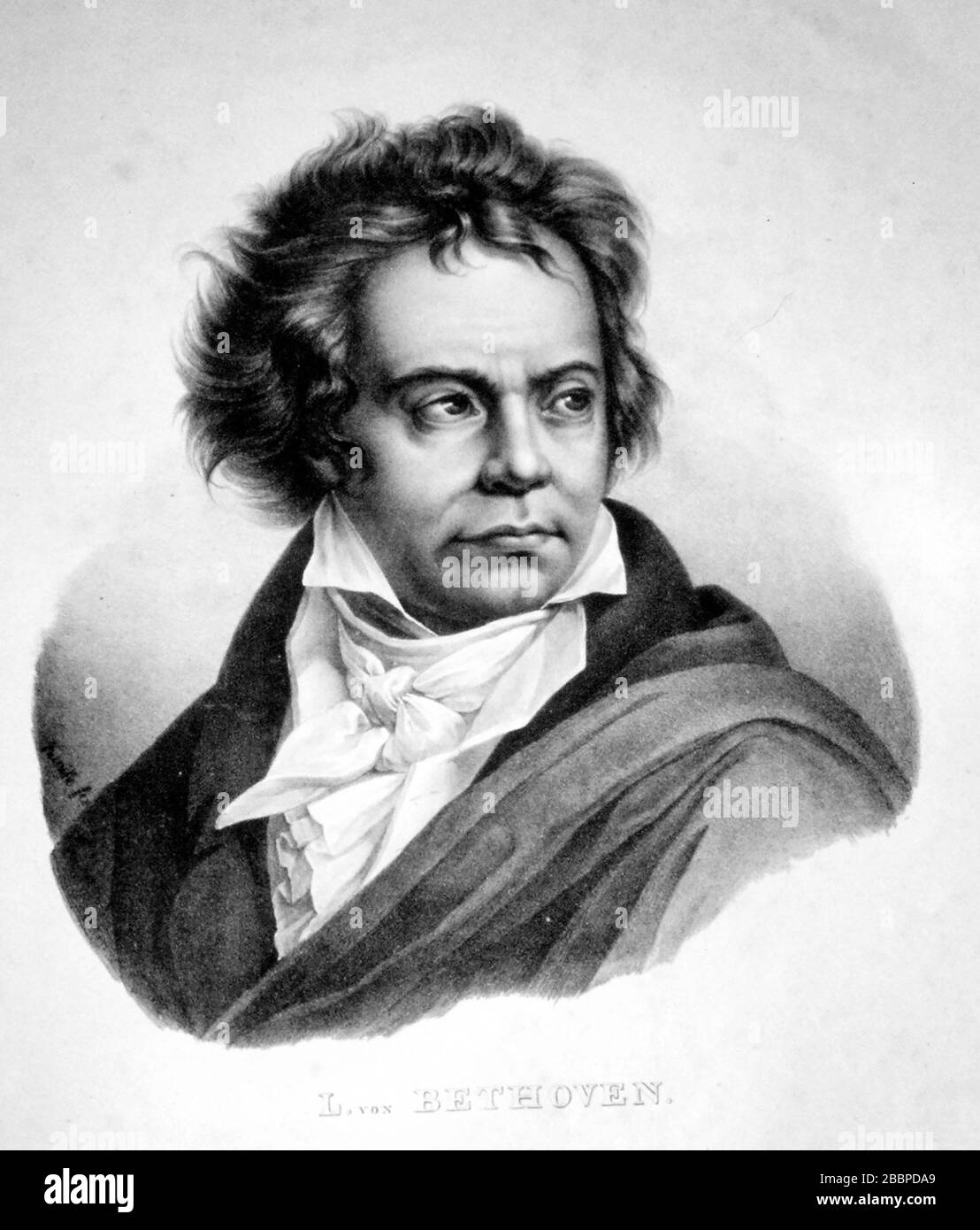 Ludwig van beethoven Black and White Stock Photos & Images - Alamy