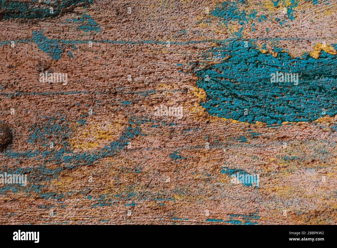 plastered background with red and blue color of Cement Concrete wall ...