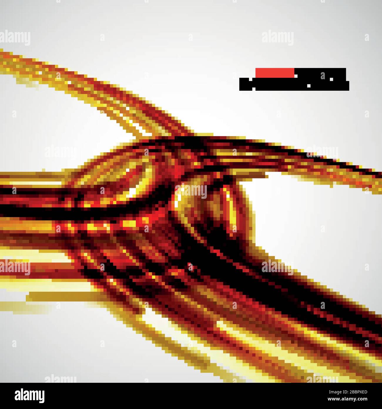 Bright hi tech geometry Stock Vector Images - Alamy