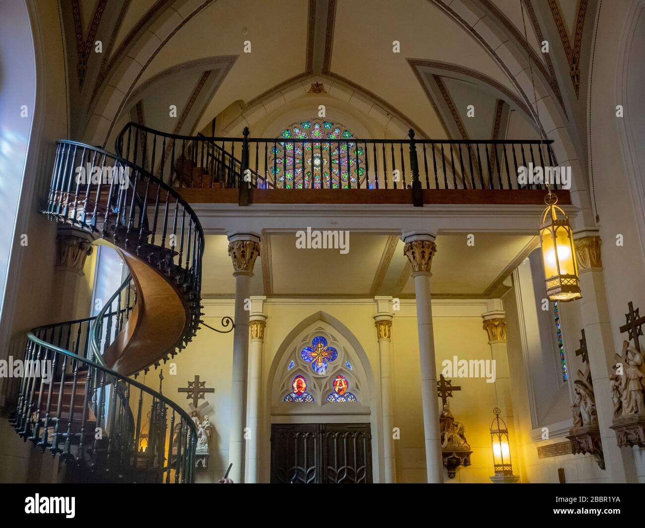 Loretto Chapel High Resolution Stock Photography and Images - Alamy