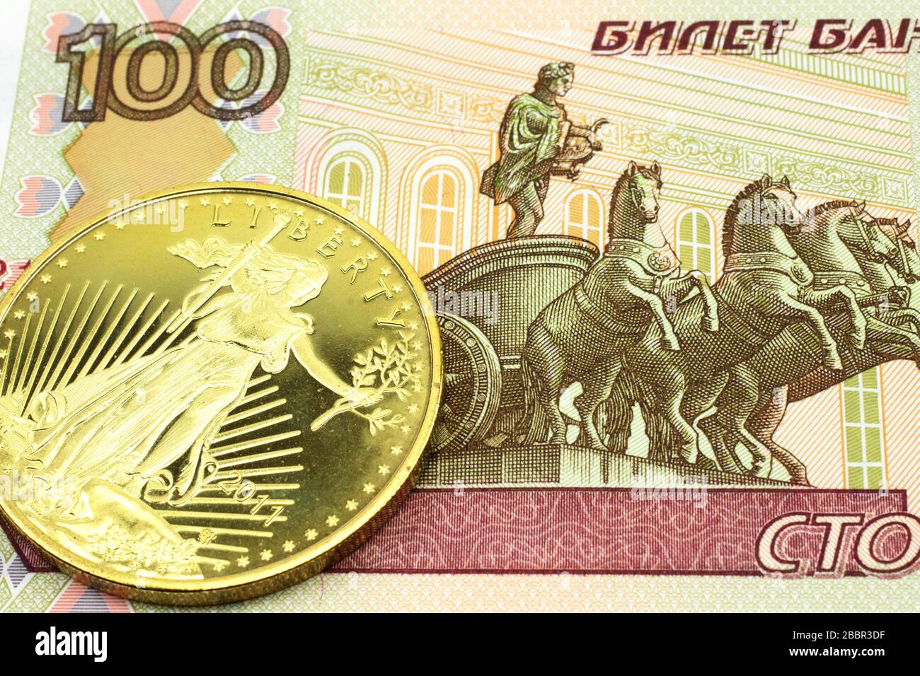 Russia gold bullion hi-res stock photography and images - Alamy