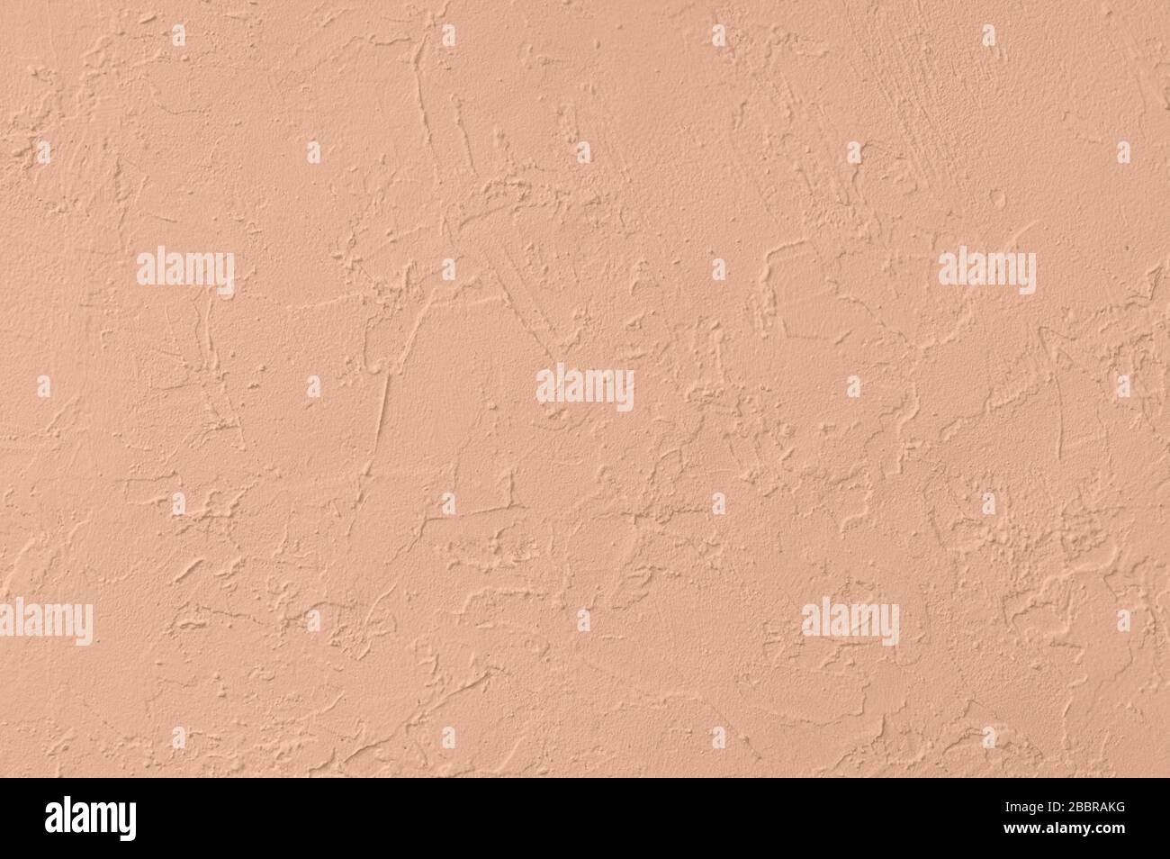 Abstract concrete wall texture for background. Color peach gelato. Copy ...
