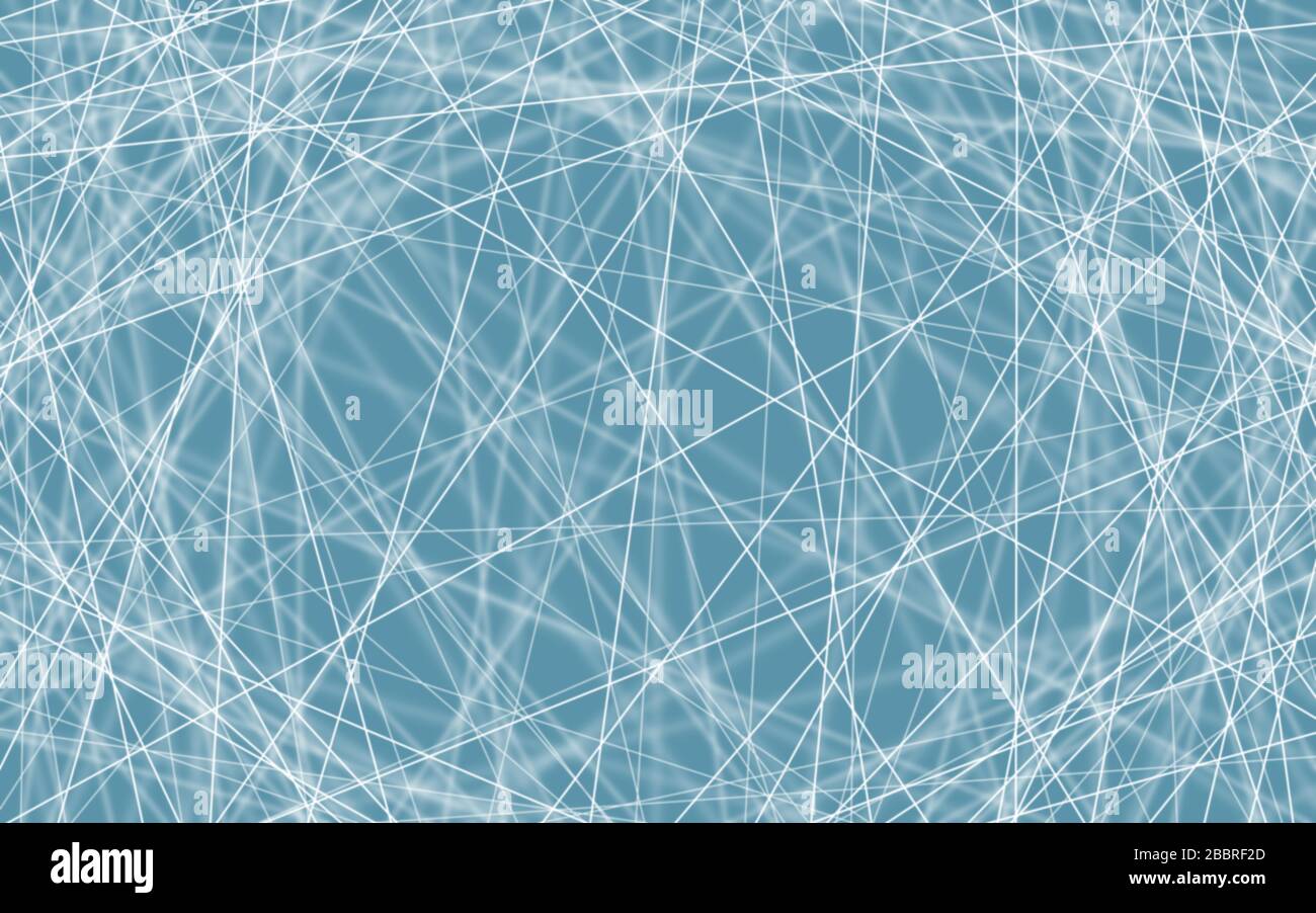 Vector illustration of online connectivity. Map of web connections and ...