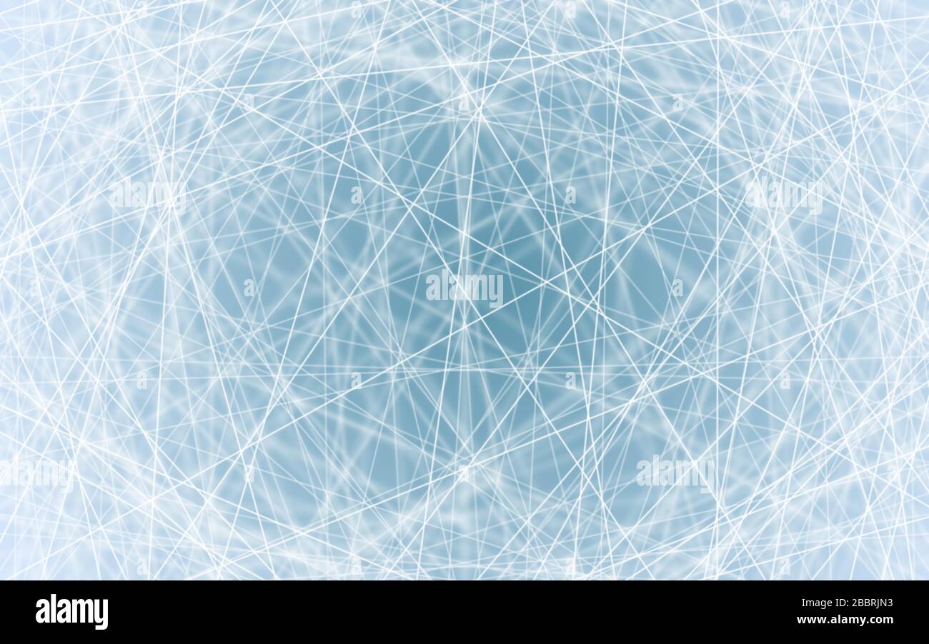 Vector illustration of online connectivity. Map of web connections and ...