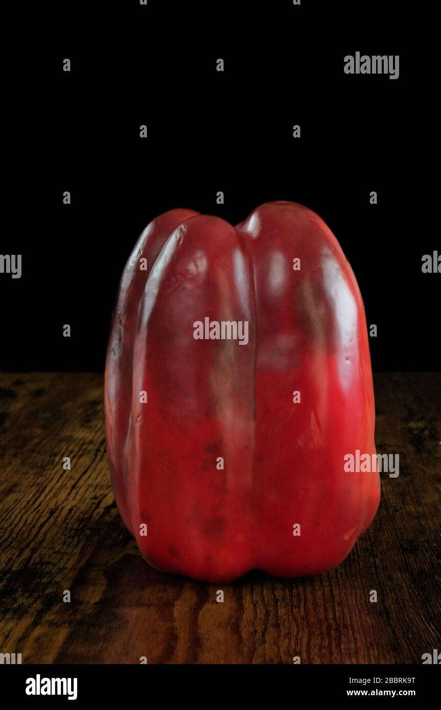 Organic red pepper from the Valencian garden Spain Stock Photo - Alamy