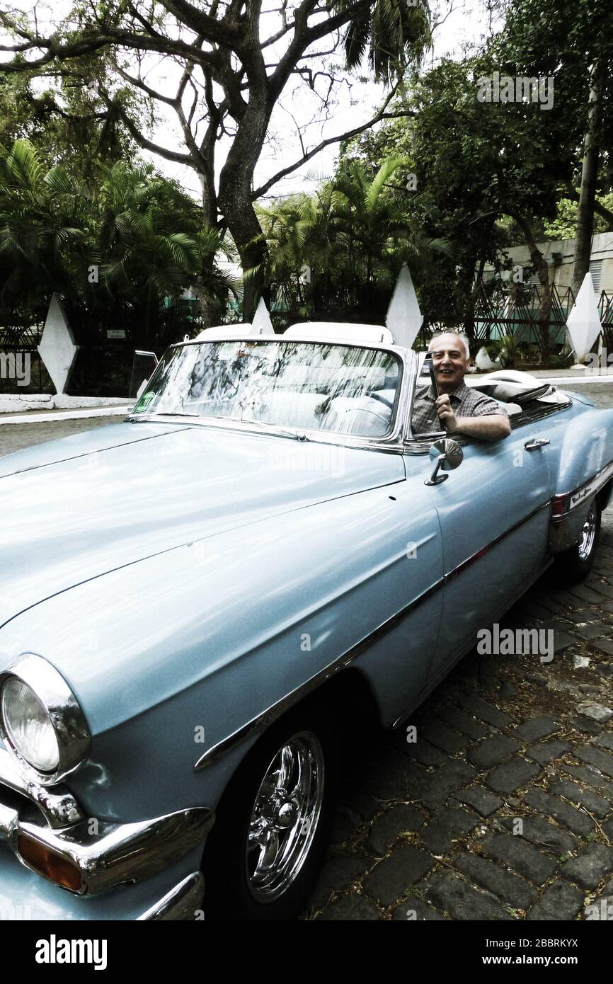 Classic Ford car Havana Cuba Stock Photo - Alamy